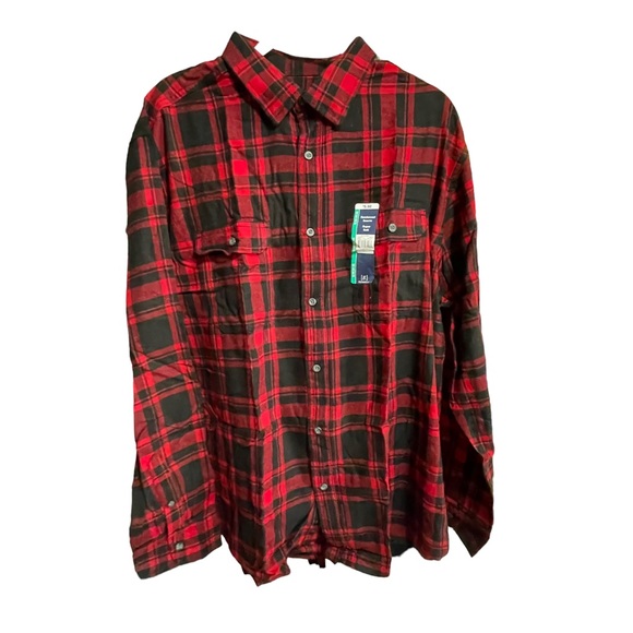 George | Shirts | George Classic Fit Ls Shirt Size Xl 4648ge Ls Flannel ...